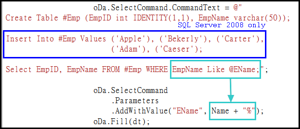 Net碎碎念~ Aspnet 客製化傳入 Datasource 控制項的參數 